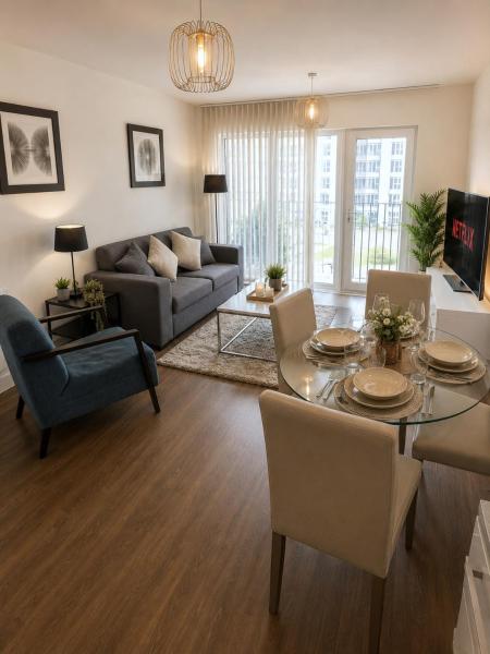 The Cosy City Sanctuary - 2bed 2bath - Birmingham