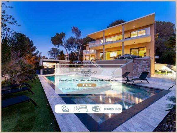 Villa 18 Pers -3 Appartements - Piscine - Saint-Raphaël