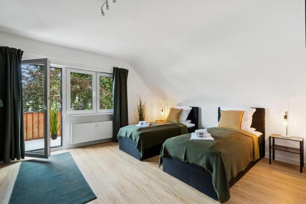 Nalia Homes - Balcony With No View, Private Parking - 함부르크