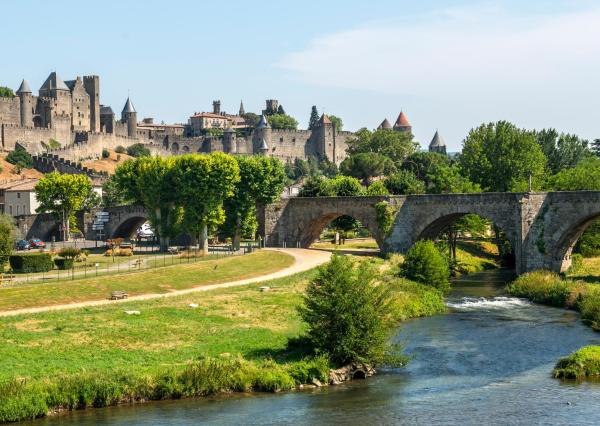 Hotel Du Pont Vieux, Au Pied De La Cité Médiévale - Carcasona