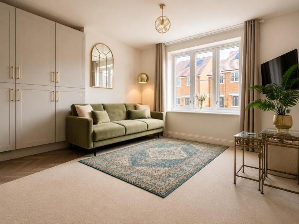 Exec Apt, King Or Twin Beds, Universal, Bedford, Sleeps 4, Ev, Private Pkg - Campton