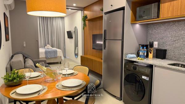 Studio Premium 400m Da Praia | Piscina E Rooftop - Torres