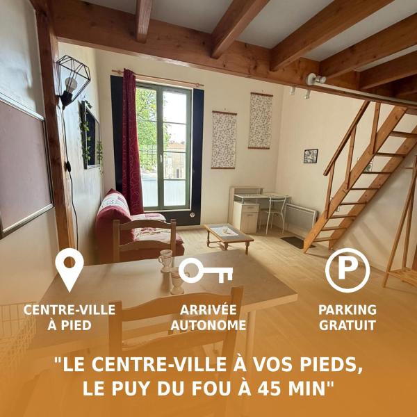 Le Cocon Du Centre - Duplex, Proche Du Marais Poitevin - Fontenay-le-Comte