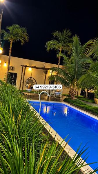 Casa Completa Com Sauna, Ofurô Quente E Piscina Quente Roupa De Cama Incluso Aceitamos Pet Parcelamos Até 12x No Cartão De Crédito Sem Juros - Caldas Novas