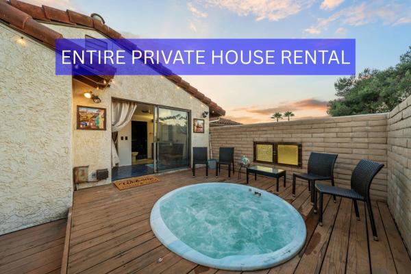 Entire Private House With Mountain View, Jetted Tub, 2500 Sqft, King Bed, Garage, 3 Bedrooms 2 Bathrooms, Available Now - Viejas Casino & Resort