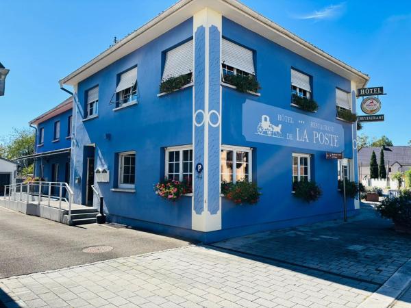 Hotel Restaurant De La Poste Mulhouse Ottmarsheim - Haut-Rhin