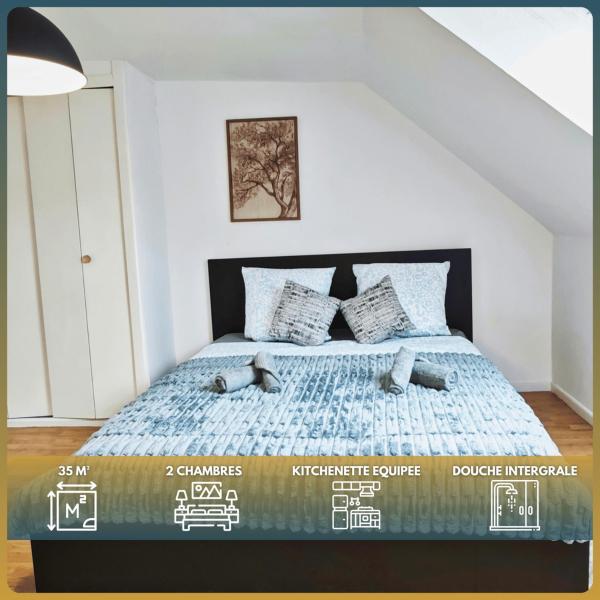 2 Bedrooms 4 Guests Downtown & Metro - Tourcoing