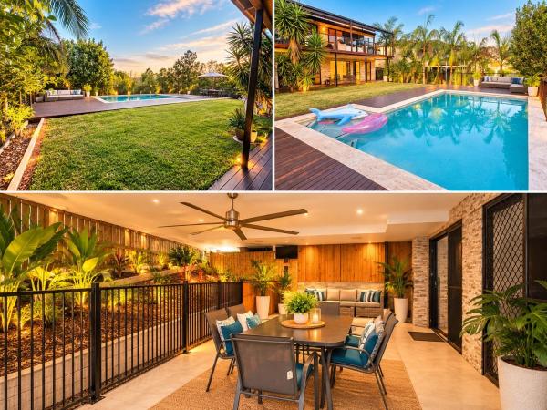 Family Fun Oasis Pool Retreat Near Theme Parks - Nerang