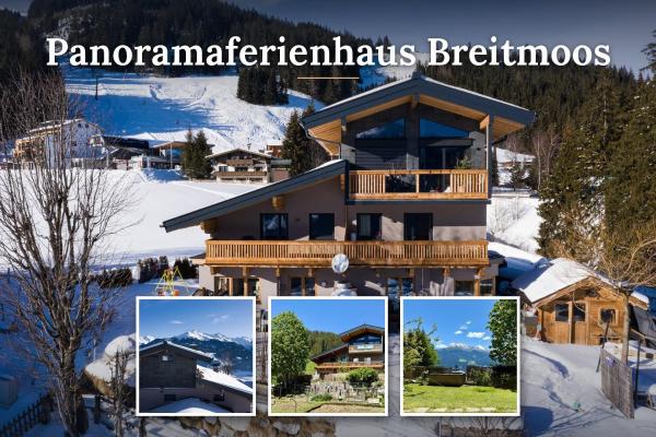 Ski In - Ski Out Panoramaferienhaus Breitmoos Neben Mittelstation - Mittersill