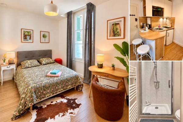 Alizé Studio Cosy Dans Résidence Privée Avec Patio à Proximité - Plage de Saint-Nazaire