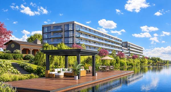 Luxury 1 Bedroom By The Waterfall - Welland
