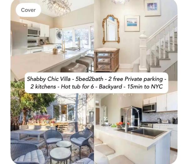 Manhattan Getaway Shabby Chic Villa 2 Parking & Hottub - Manhattan, NY