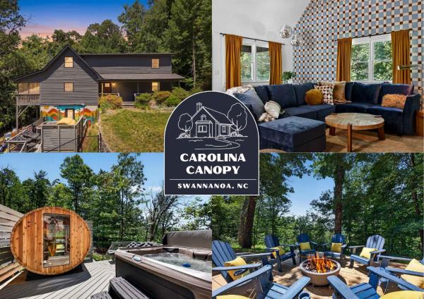 Mtn Cabin W Sauna & Hot Tub Outdoor Fun - Swannanoa, NC
