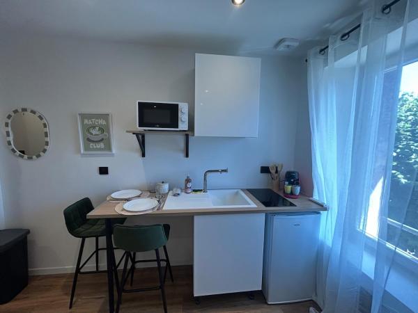 Le Studio Emeraude Avec Parking Et Clim - Villers-lès-Nancy