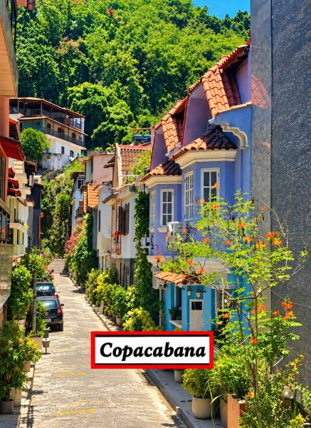 Quarto Grande Em Uma Linda Vila De Casas Em Copacabana - Río de Janeiro