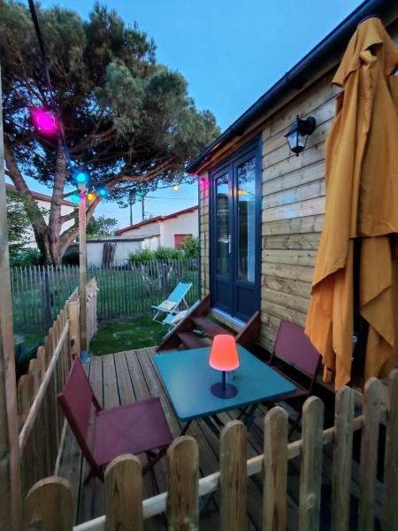 Tiny House Climatisée Avec Spa Privatif Proche Bassin - Gujan-Mestras