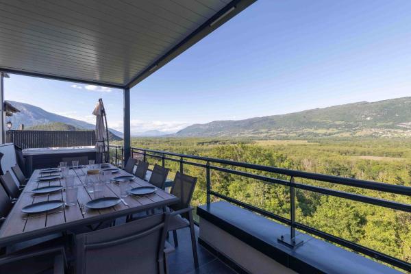 Les Terrasses Du Lac -Vue Lac & Montagnes Jacuzzi - Belley