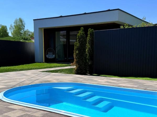 1rest Modern Villa з басейном та сауною - Kyiv