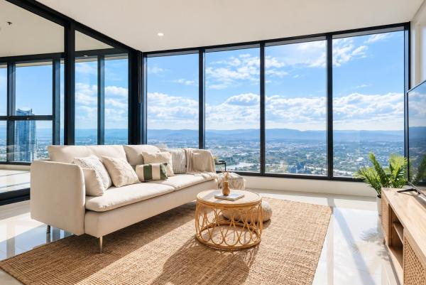 Clear Water Serenade Lv 50 Plus Skyhome At Ocean Meriton - Apartment - Apartment - Surfers Paradise