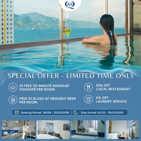 Sofiana My Khe Hotel & Spa - Rooftop Pool Bar- Free 01 Draught Beer And 20-minute Spa Per Room - Da Nang