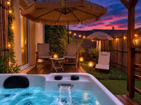 Tiny House Bambou - Jacuzzi Privé Couvert - Lieu De Détente - Angoulême