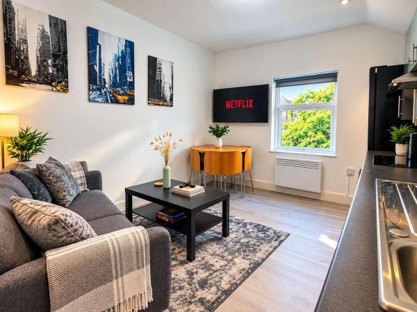 Sleek 1br Flat Perfect Getaway For Contractors Or Couples - Cardiff
