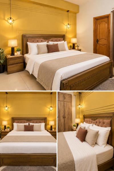 The Cozy Haven - One Bedroom Self Check-in Apartment Islamabad - Ac Wifi Netflix Available - Iszlámábád