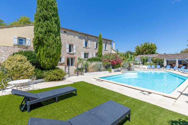 Villa Larmes - Piscine & Spa à Puybegon - Tarn