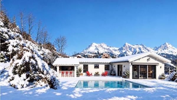 Chalet Soleil Blanc Au Pied Des Pistes - Saint-Gervais-les-Bains