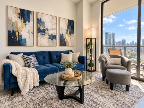 Modern Downtown Miami Studio With Skyline View - Miami, FL