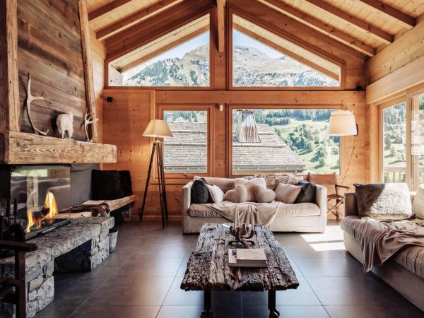 Chalet 4★, 14 Pers, Hammam, Près Pistes, Terrasse Sud - La Giettaz