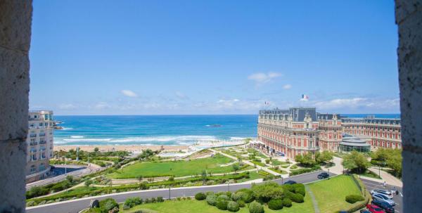 Sun Keyweek Duplex Breathtaking View Of The Ocean And Palace Gardens - Biarritz