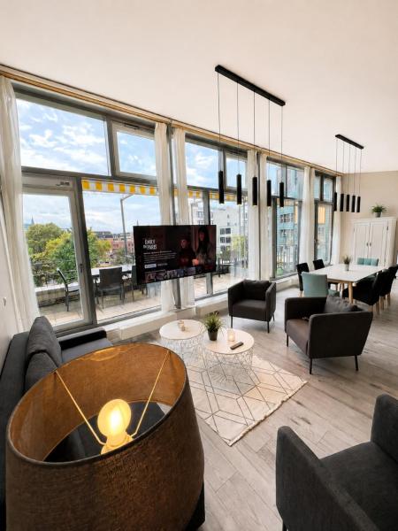 Cf02 Penthouse 105m2 City Center Air Conditioning - Heidelberg