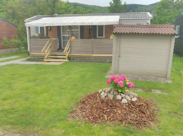 Grand Mobil Home 6 Personnes Climatisé Avec 3 Chambres Et 2 Salles De Bains à Munster En Alsace - Lac Noir
