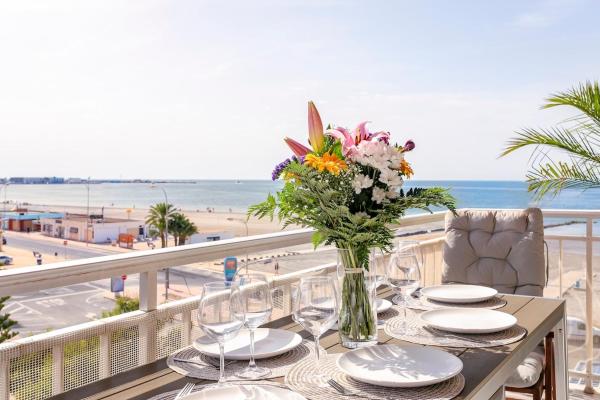 3br Beachfront Apartment Santa Pola Alicante - La Marina