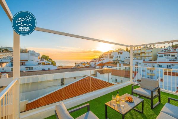 Apartment Carvoeiro By The Sea 1 - Terraço E Vista Mar - Carvoeiro