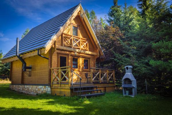 Janosik Komfort - Drewniany Domek Z Kominkiem W Ogrodzie Pełnym Zieleni, Na Zacisznym Podhalu - Polen