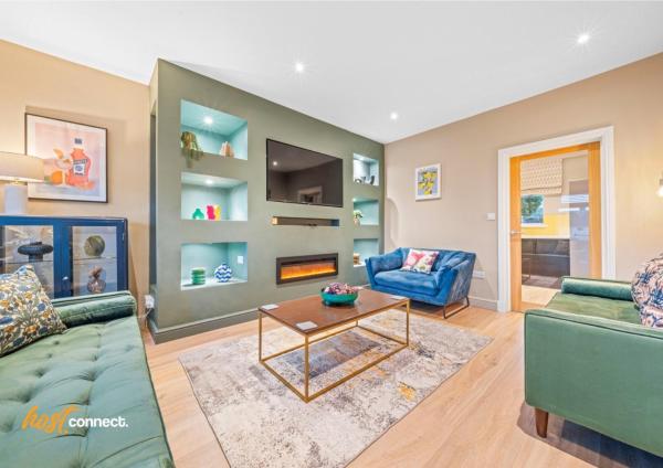 3bed Home Sleeps 6 W Private Parking - Queensferry