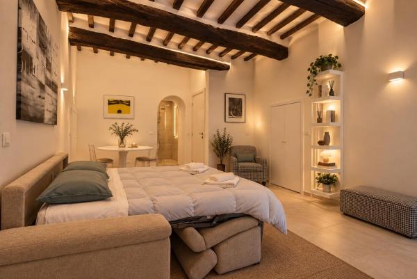 Elce Studio - Historic Beams & Modern Design - Perúgia