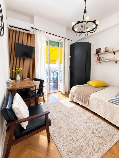 Studio In The Center Balcony Ac - Nizza