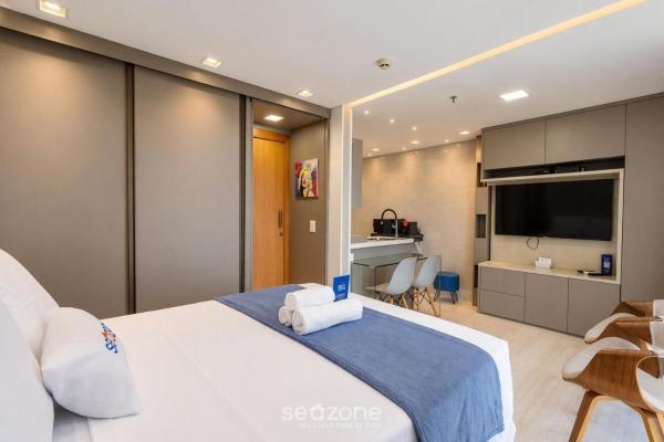 Studio Em Cond. C/ Piscina E Vista Cid. Vpl0316 - 브라질