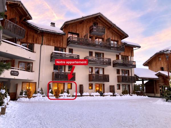 Appartement Cosy Pour 6 Pers En Plein Centre Station Les Orres 1800, Rdc, Pied Des Pistes - Les Orres