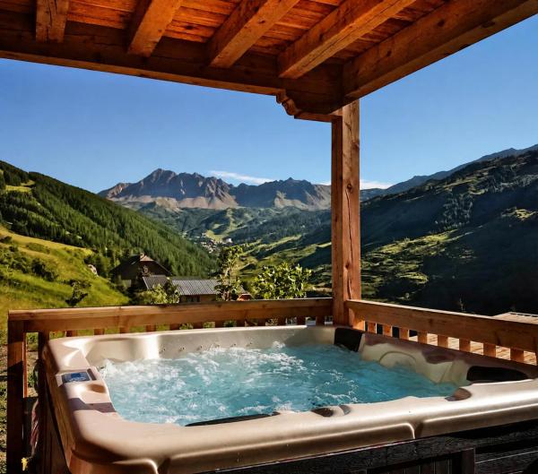 Charming Chalet W/ Mountain & Slope Views, Jacuzzi - Guillestre