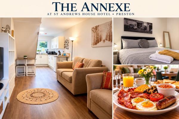 The Annexe, St Andrews House Hotel, Two Bedrooms Sleeps 4 - Preston