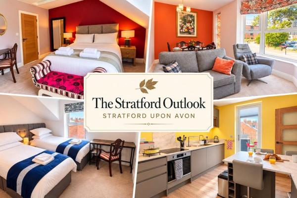 The Stratford Overlook - Central 3br Duplex Apartment - 埃文河畔斯特拉特福