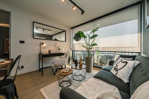 ÑUñoa 2 Bedroom For 6 Parking Air Conditioning - Las Condes