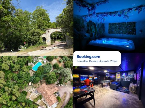 Domaine Le Rocher D Argent Avec Piscine Extérieur ,Jacuzzi Intérieur Et Salle De Jeux - Alps