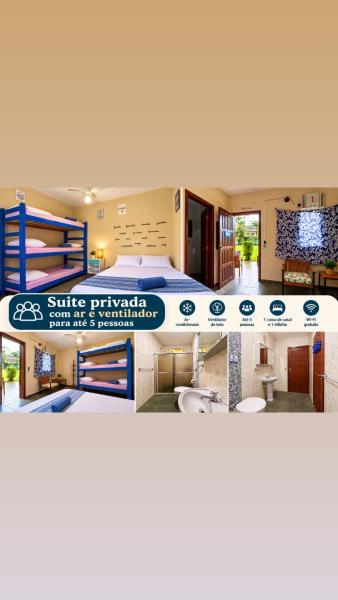 Farah Hostel Suítes Camping Smartcamp E Passeio De Barco - São Sebastião