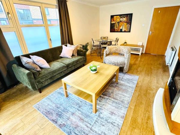 Modern Finnieston 2 Bed Apt Near Sec & Ovo Free Parking - Glasgow