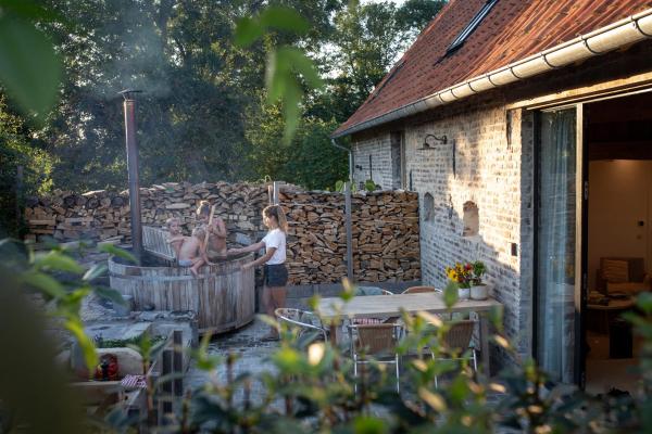 Kompas Klein Luxe Gîte Met Hottub En Natuur - Ronse